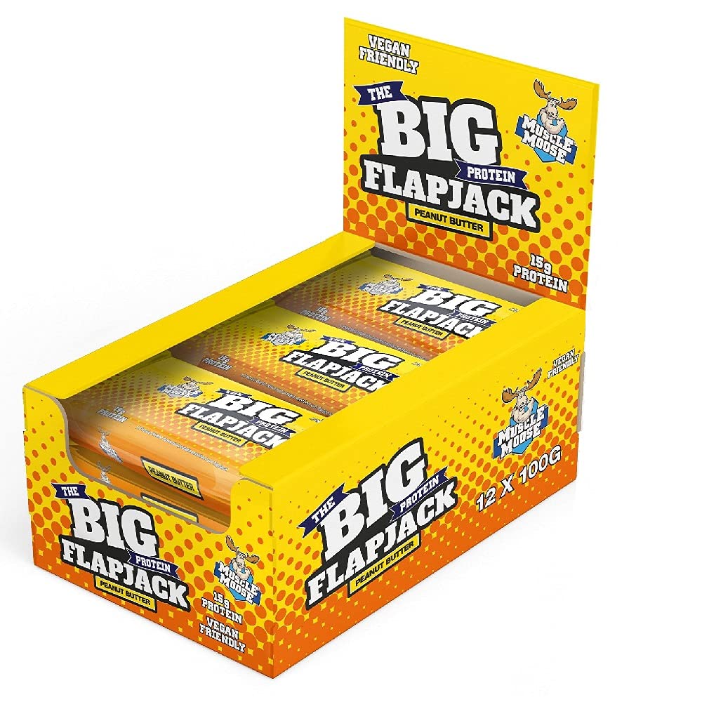 Muscle Moose Big Flapjack 12 x 100g – Gymstop.co.uk