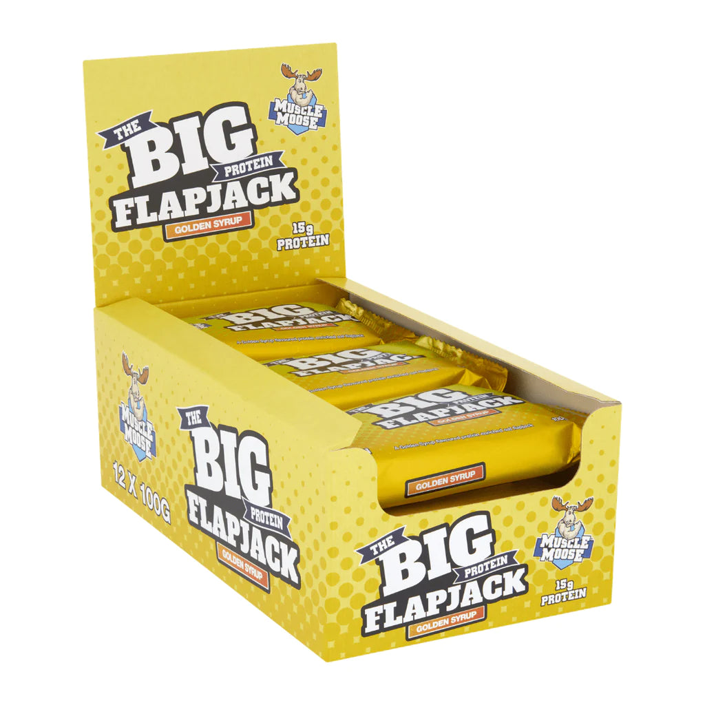 Muscle Moose Big Flapjack 12 x 100g – Gymstop.co.uk